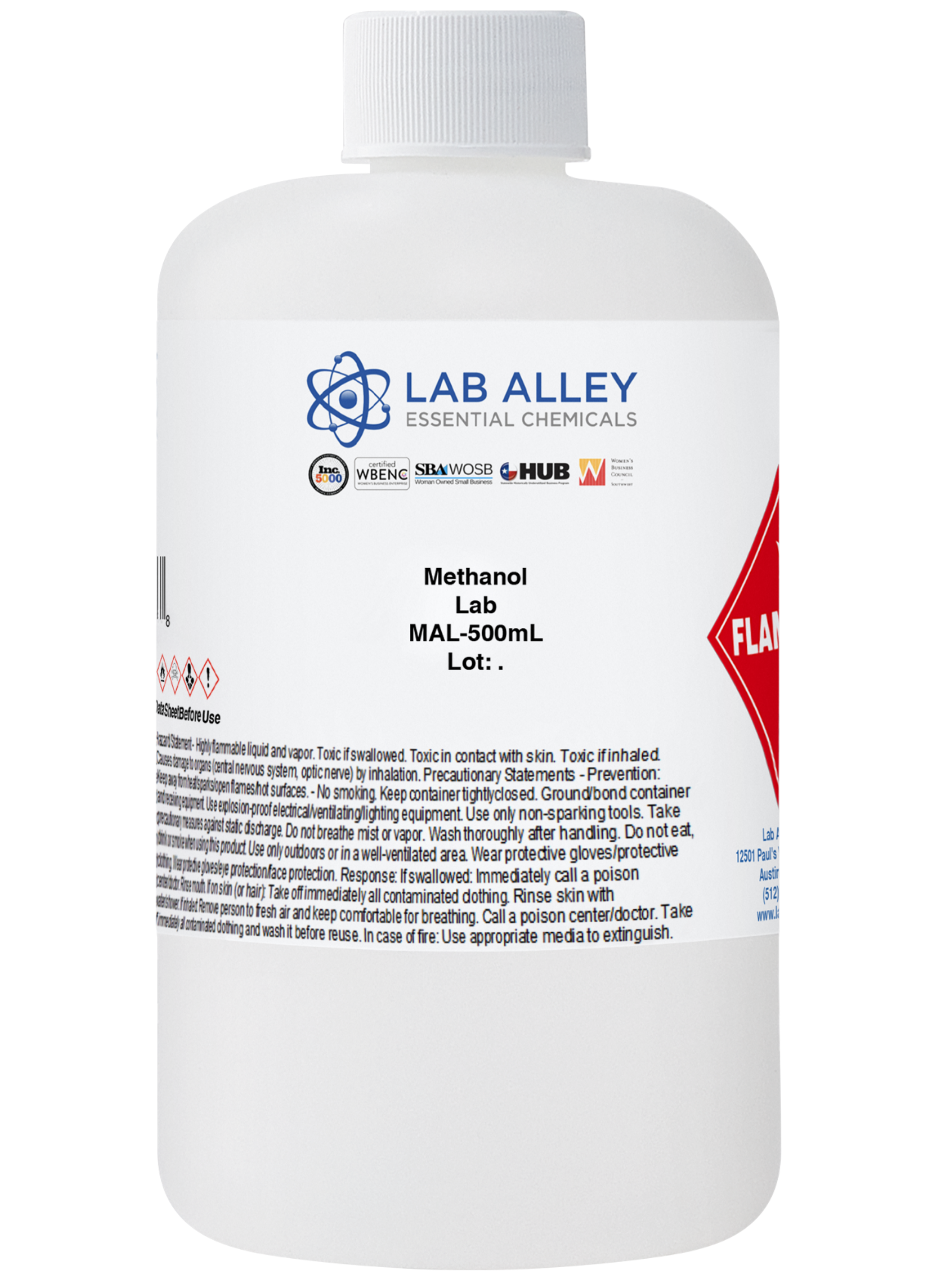 Buy Pure Methanol $30+ Bulk Sizes, ACS, HPLC & Lab Grade | Lab Alley