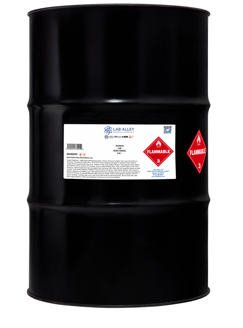 Acetone 99.5% Lab Grade | Lab Alley