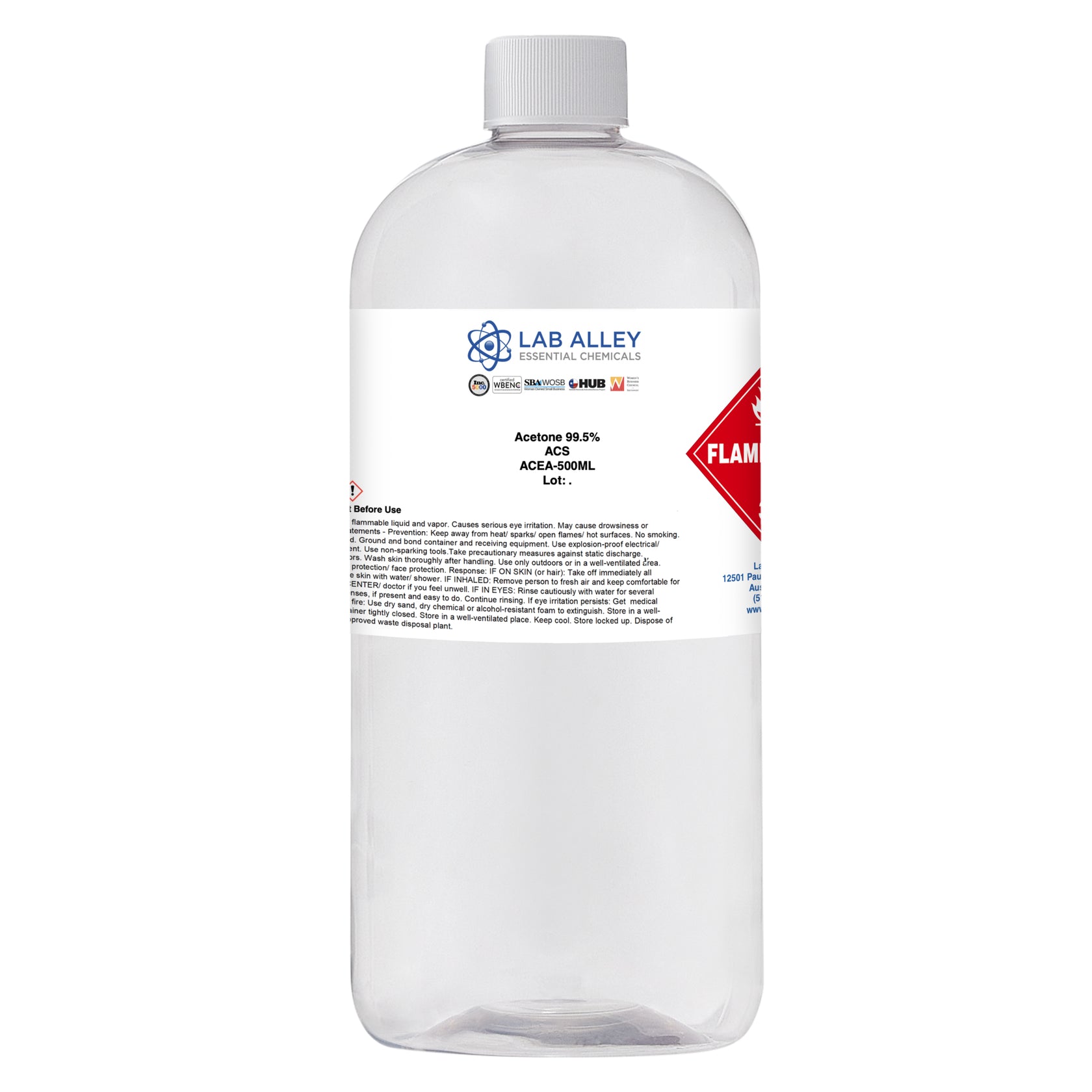 Acetone Safety: Proper Storage and Disposal Methods | Lab Alley
