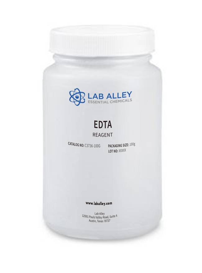 EDTA, Ultra Pure/Reagent Grade | Lab Alley