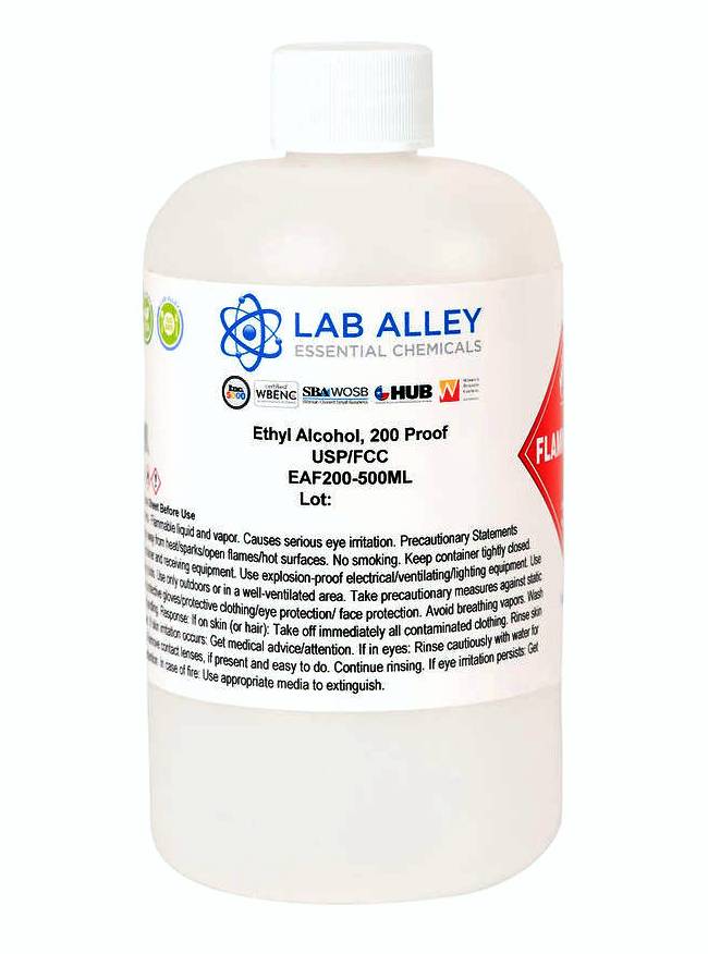 Pure Food Grade Ethanol | Safe for All Uses | Lab Alley