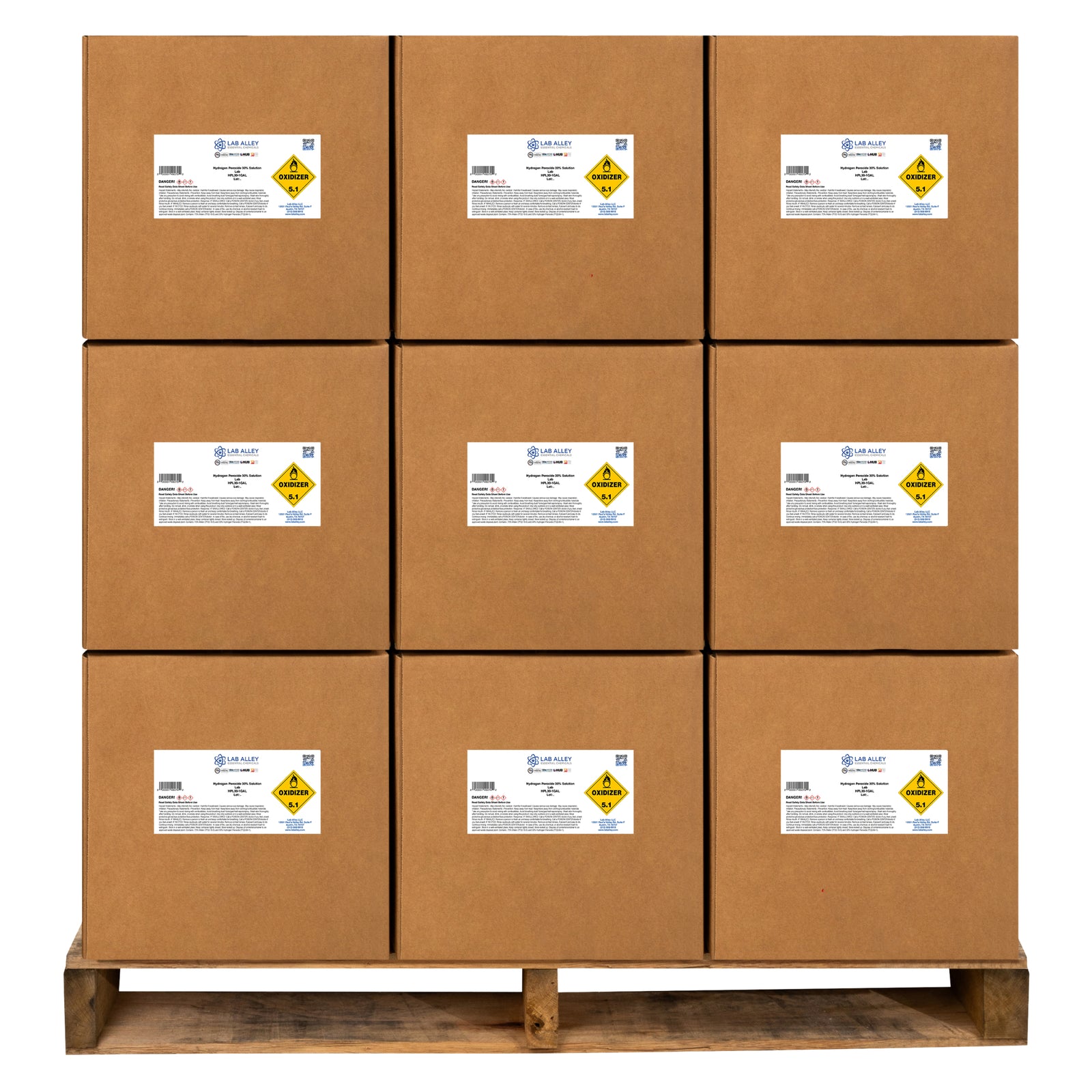 Hydrogen Peroxide 30% Solution, Lab Grade | Lab Alley