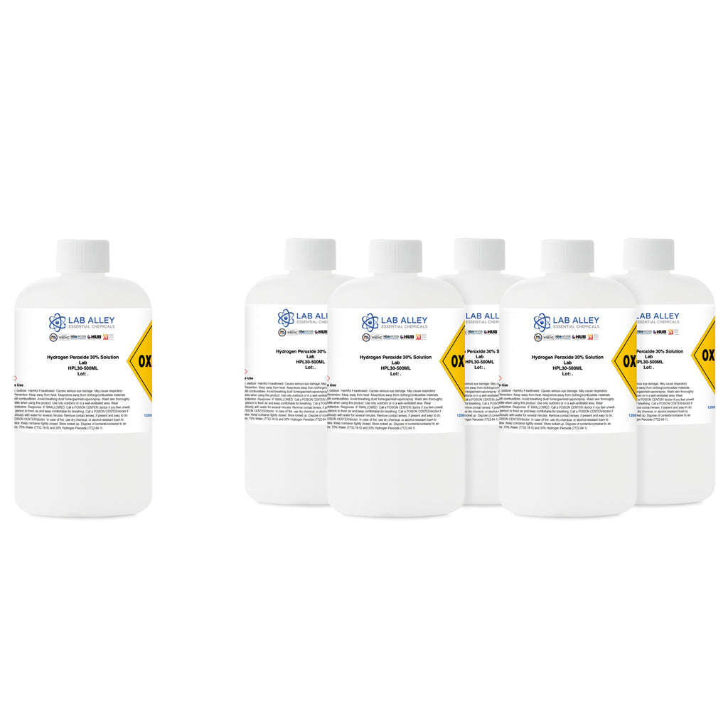 Hydrogen Peroxide 30% Solution, Lab Grade | Lab Alley