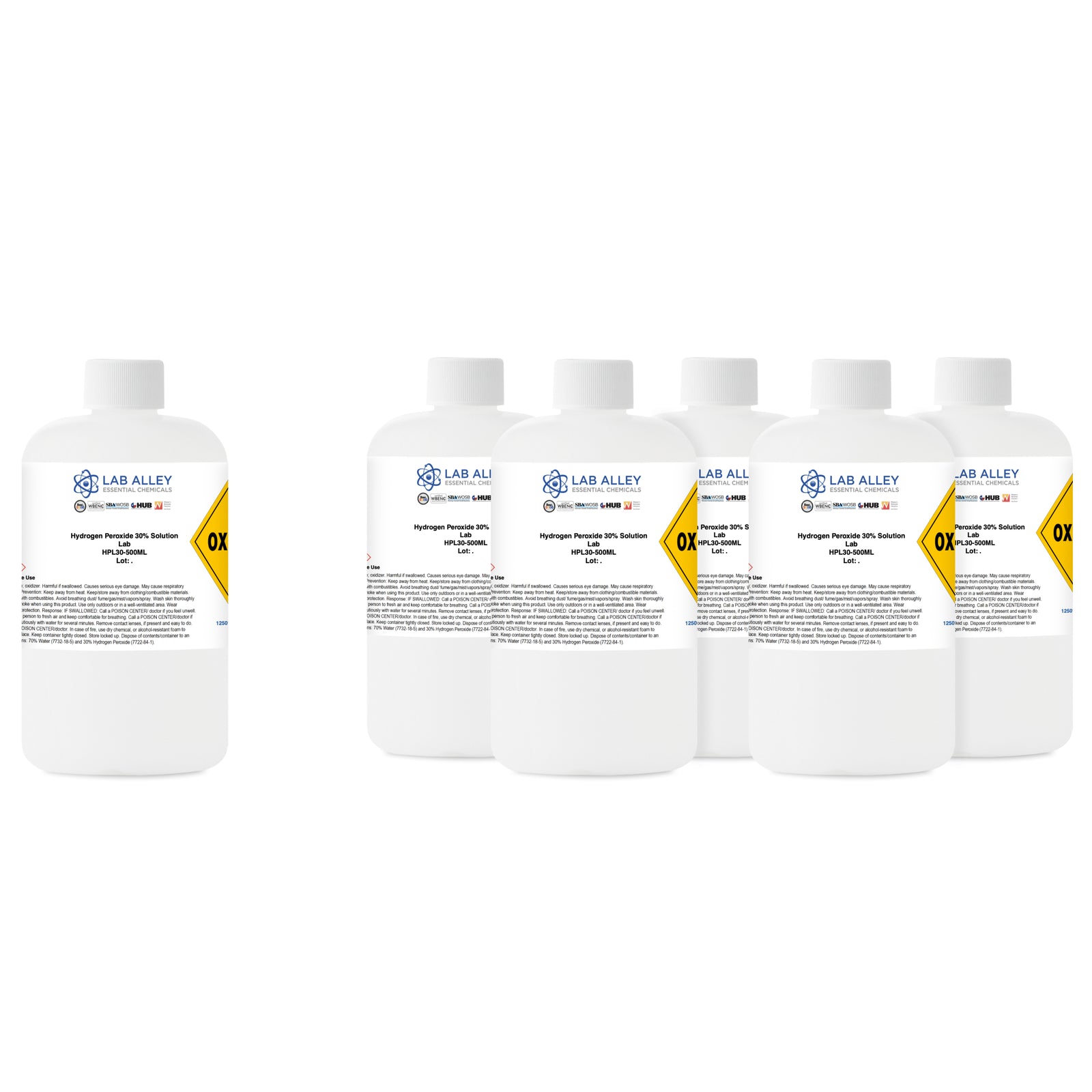 Hydrogen Peroxide 30% Solution, Lab Grade | Lab Alley