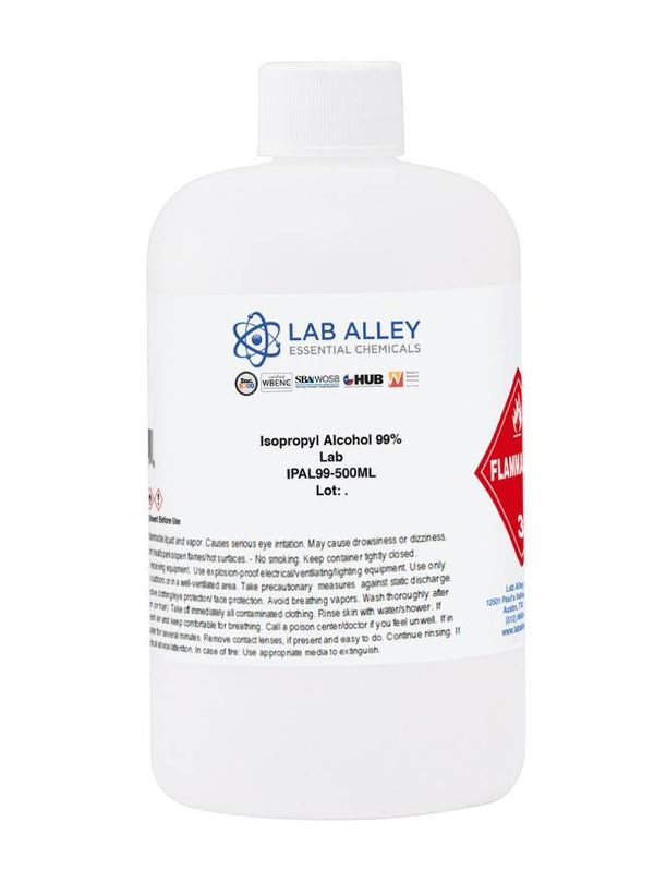 Isopropyl Alcohol, 99% Semiconductor/Electronic Grade | Lab Alley