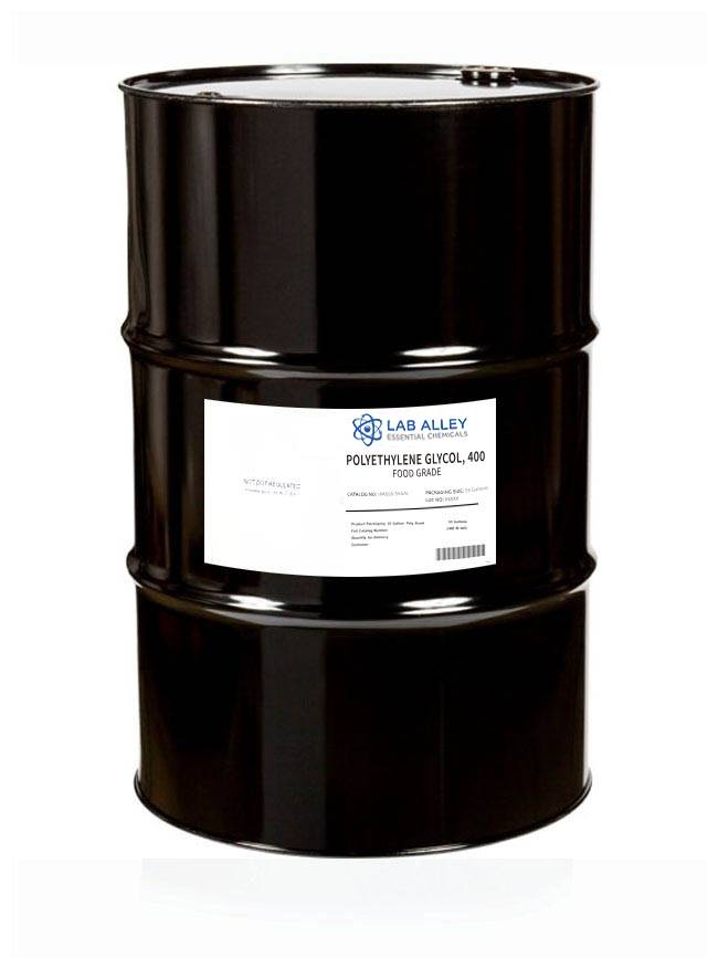 Polyethylene Glycol (PEG) 400 Food Grade (FCC), Halal | Lab Alley