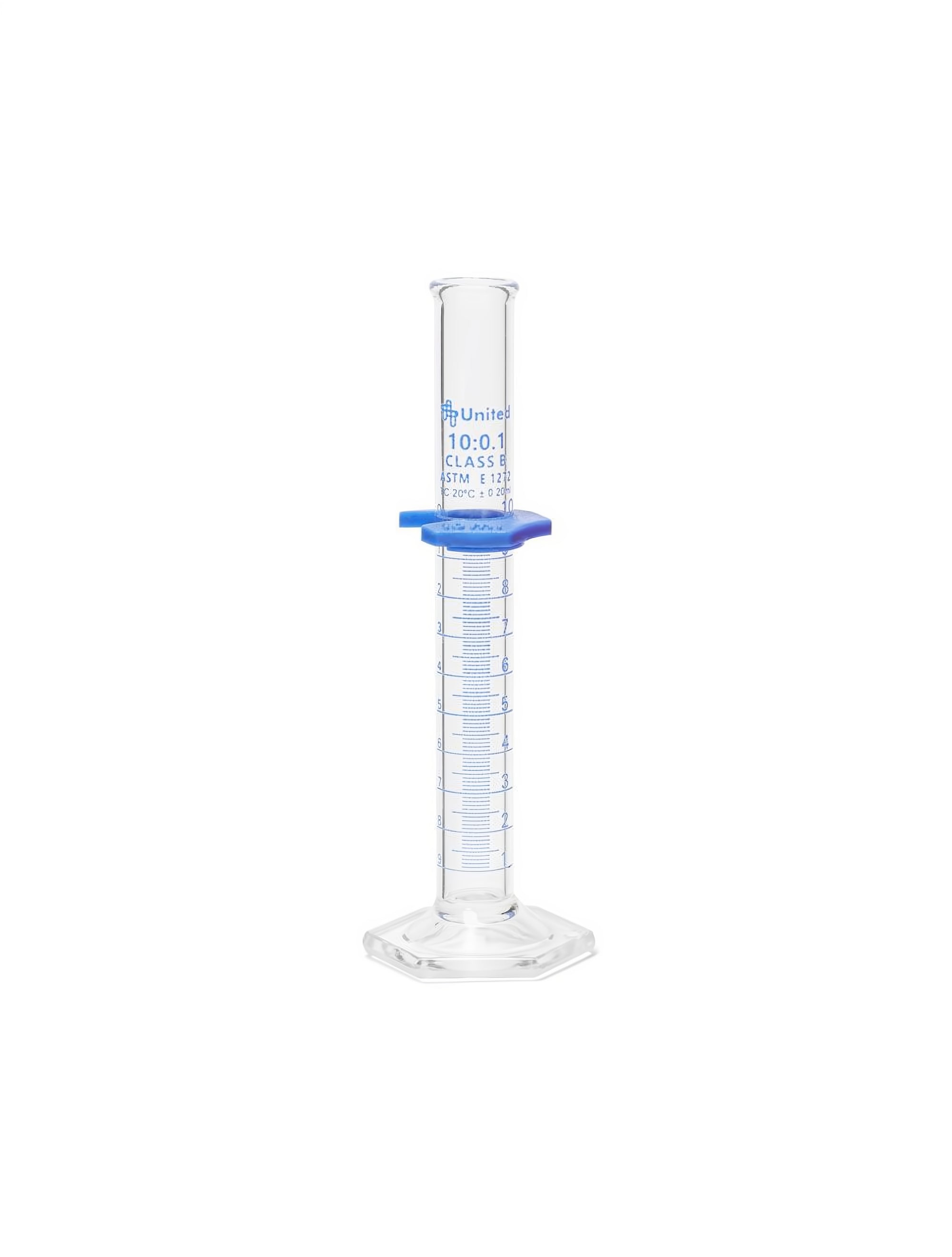 Graduated Cylinders, Double Scale, Class B, Borosilicate Glass | Lab Alley