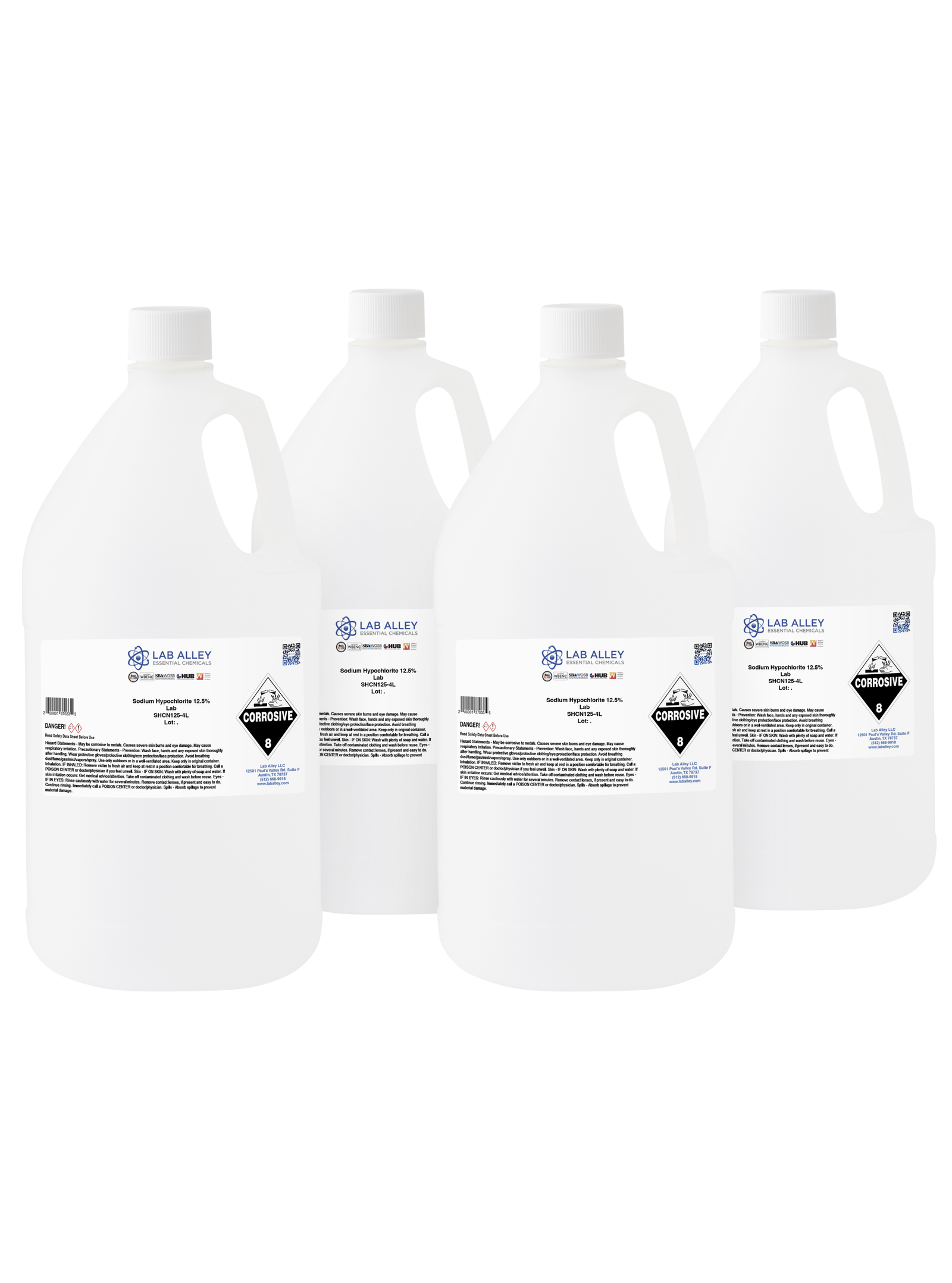 Sodium Hypochlorite 12.5% Solution | Lab Alley