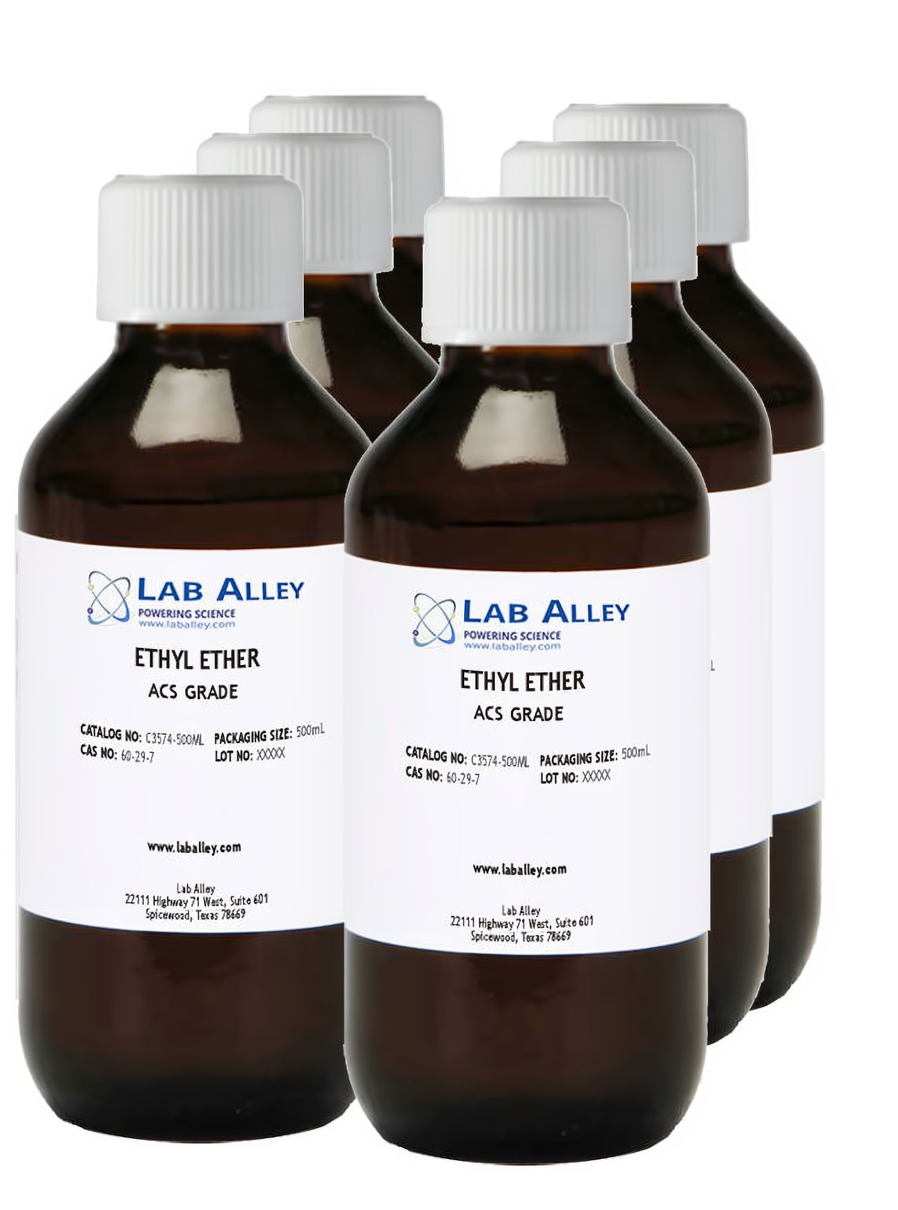 Ethyl Ether ≥99% ACS Grade | Lab Alley