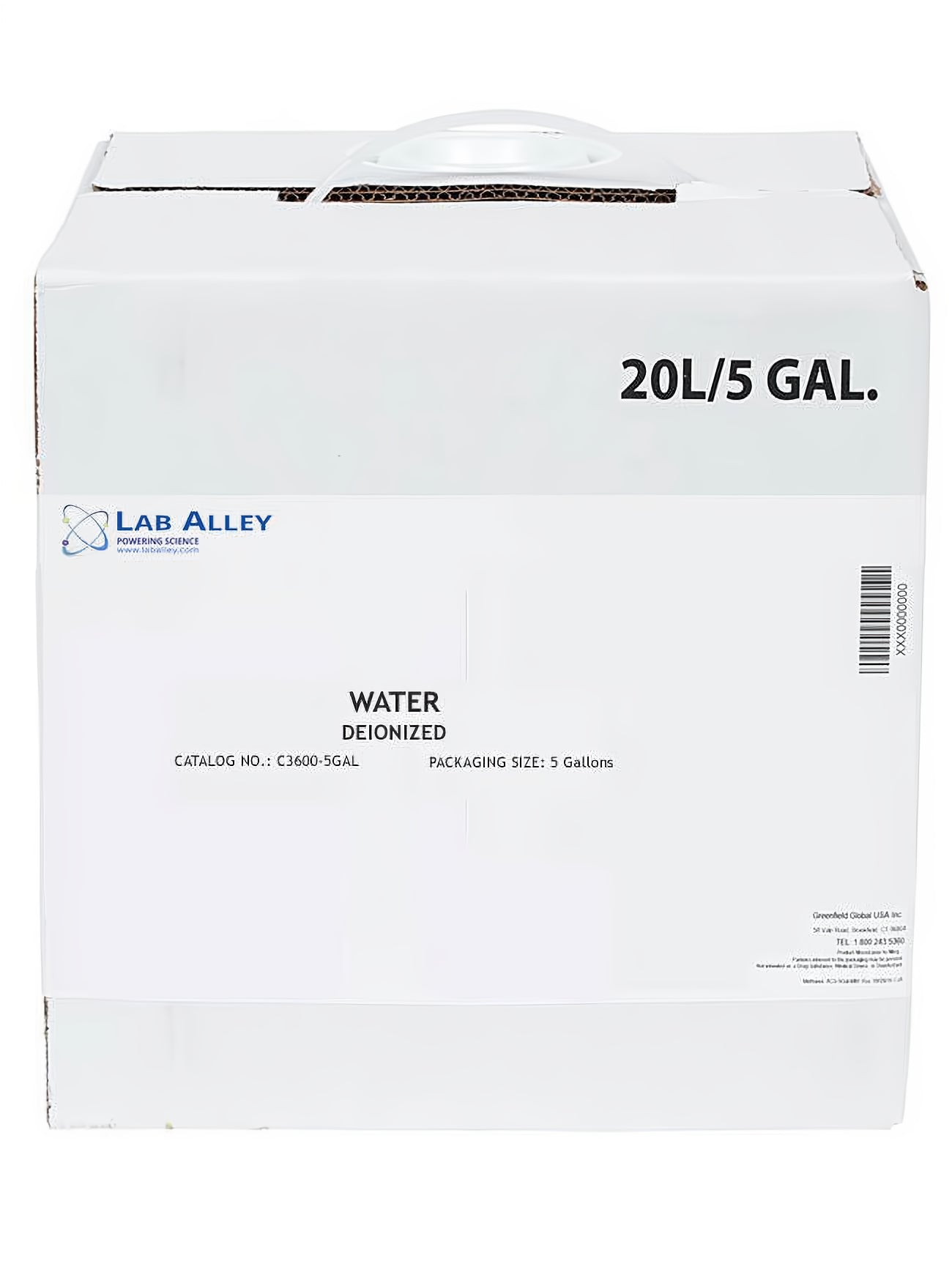 Deionized Water Lab Grade | Lab Alley