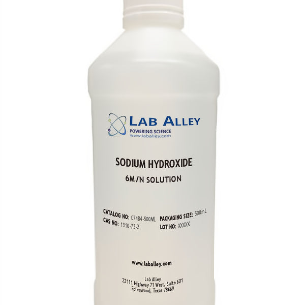 Sodium Hydroxide Bottle
