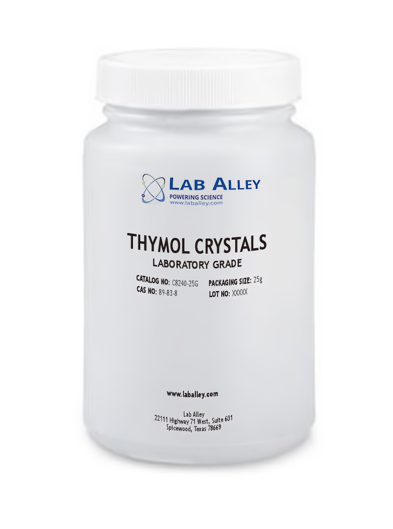 Thymol Crystal, Lab Grade | Lab Alley