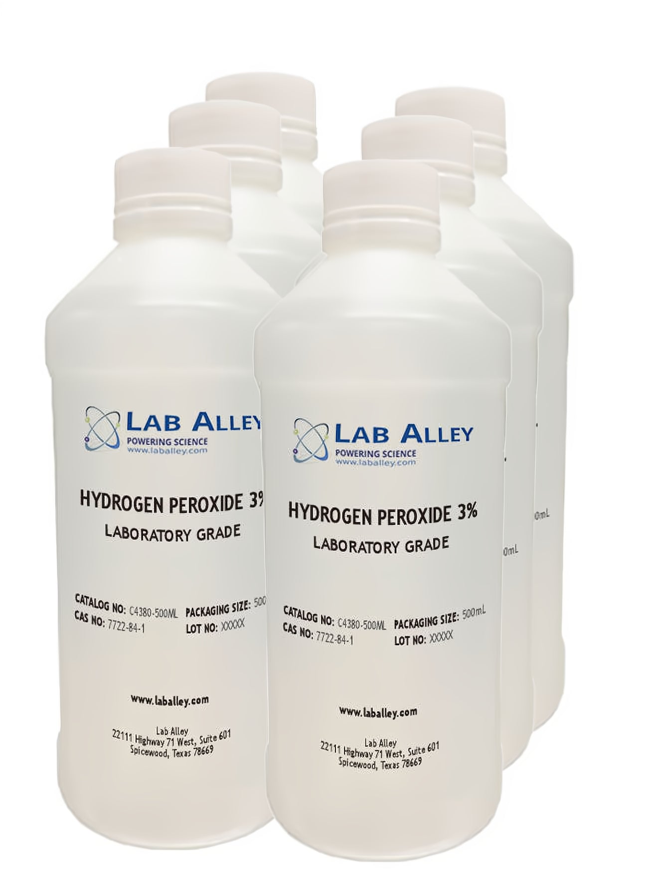 Hydrogen Peroxide 3% Solution, Lab Grade | Lab Alley