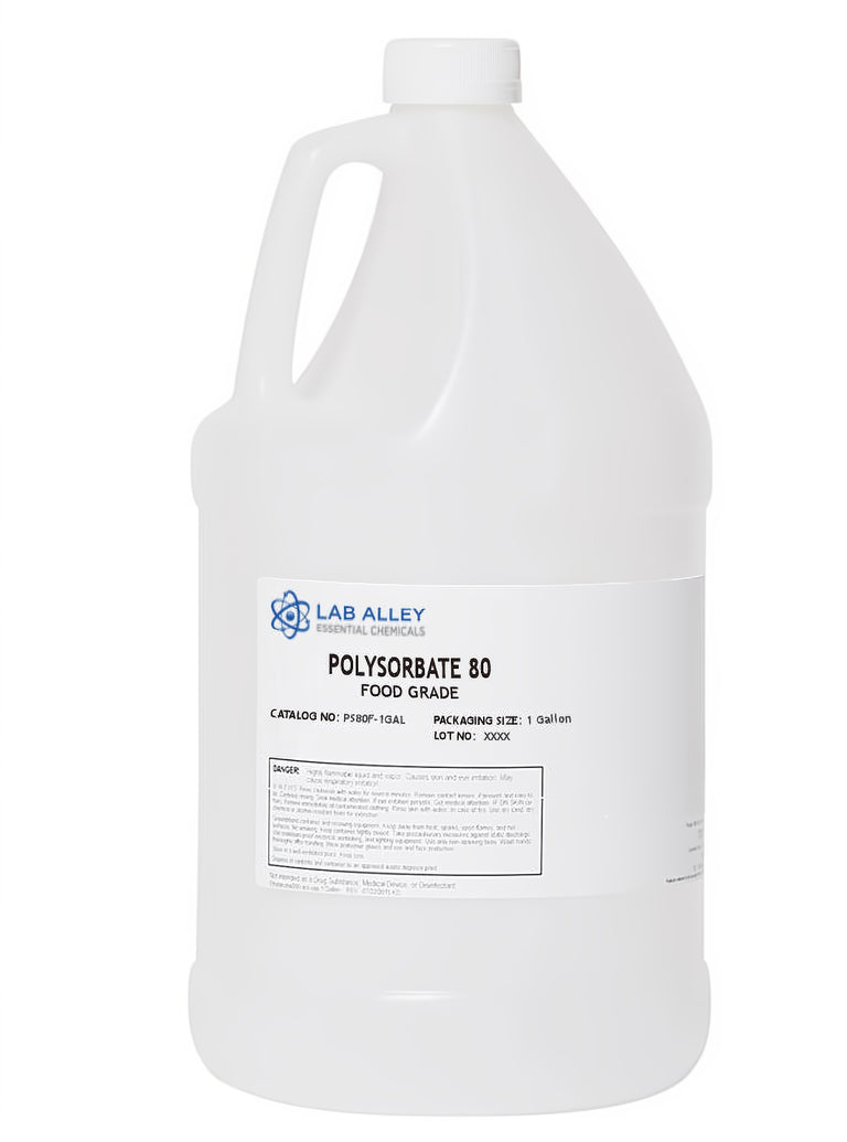 How and why Polysorbate 80 is used as a food additive | Lab Alley