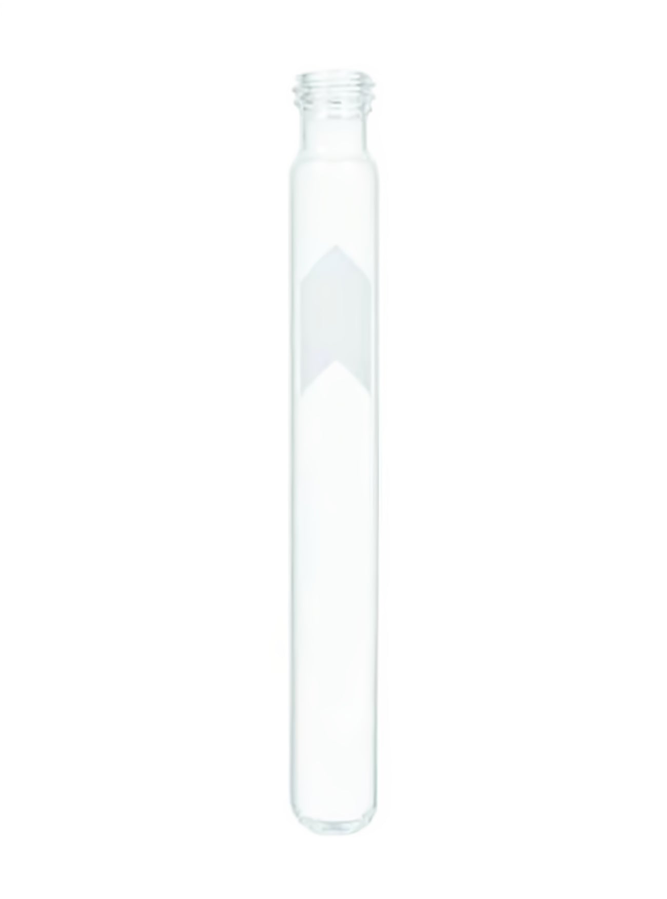 Culture Tubes, Disposable, With Screw-Cap Finish, Over Flow Volume ...
