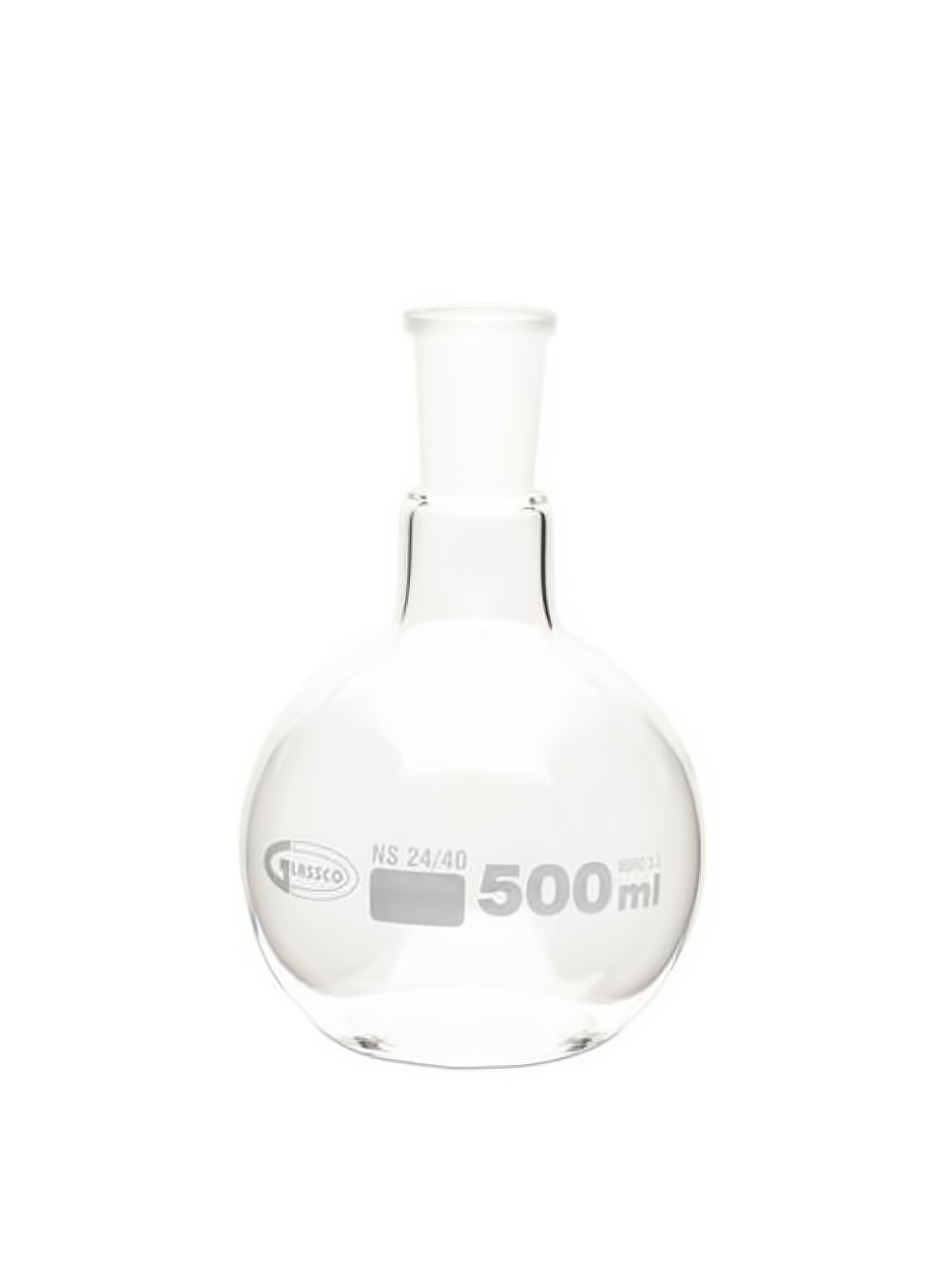 Boiling Flask, Flat Bottom, Ground Joints | Lab Alley