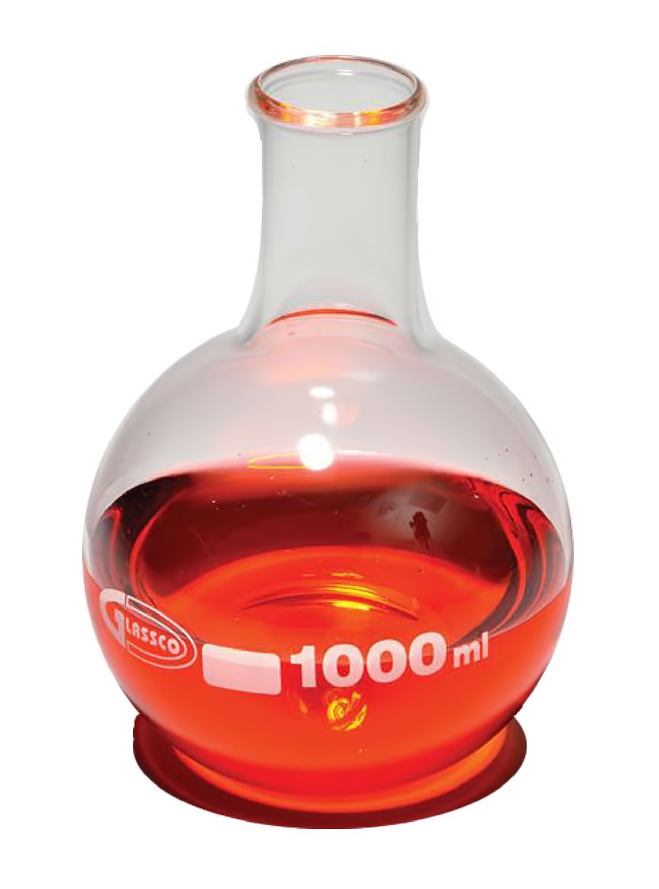 Boiling Flask, Flat Bottom, Borosilicate Glass | Lab Alley