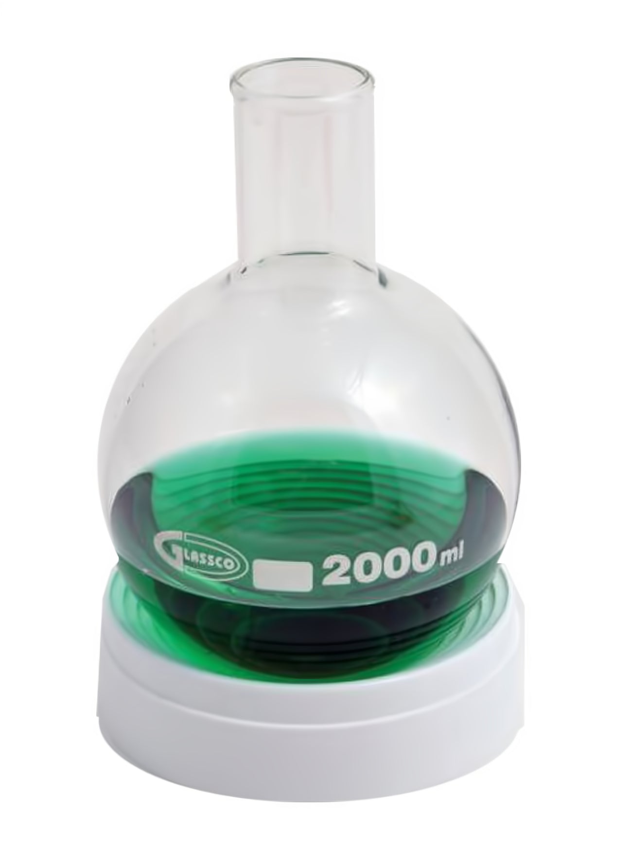 Boiling Flask, Round Bottom, Borosilicate Glass | Lab Alley