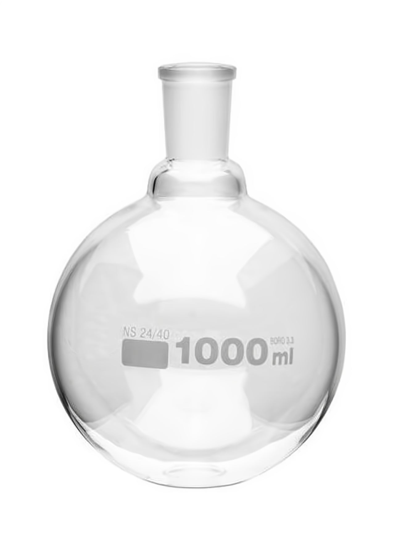 Boiling Flask, Round Bottom, Ground Joints | Lab Alley