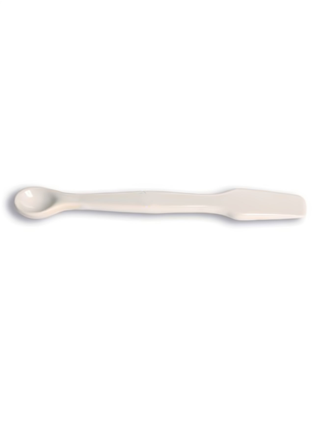 Spatula With Spoon, Porcelain | Lab Alley